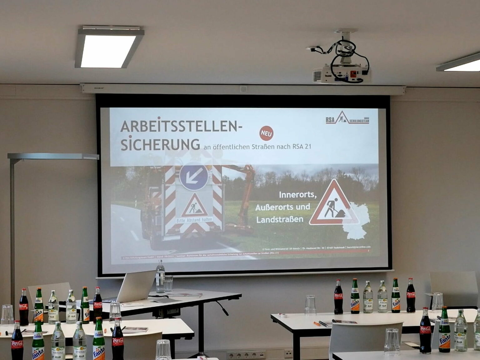 Seminarraum - RSA Schulung